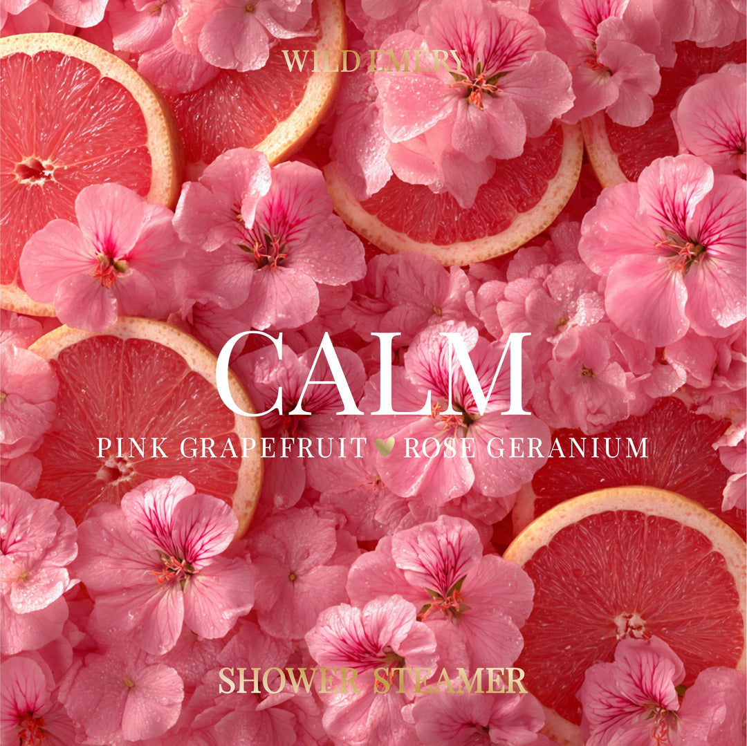 Calm Shower Steamer – Wild Emery