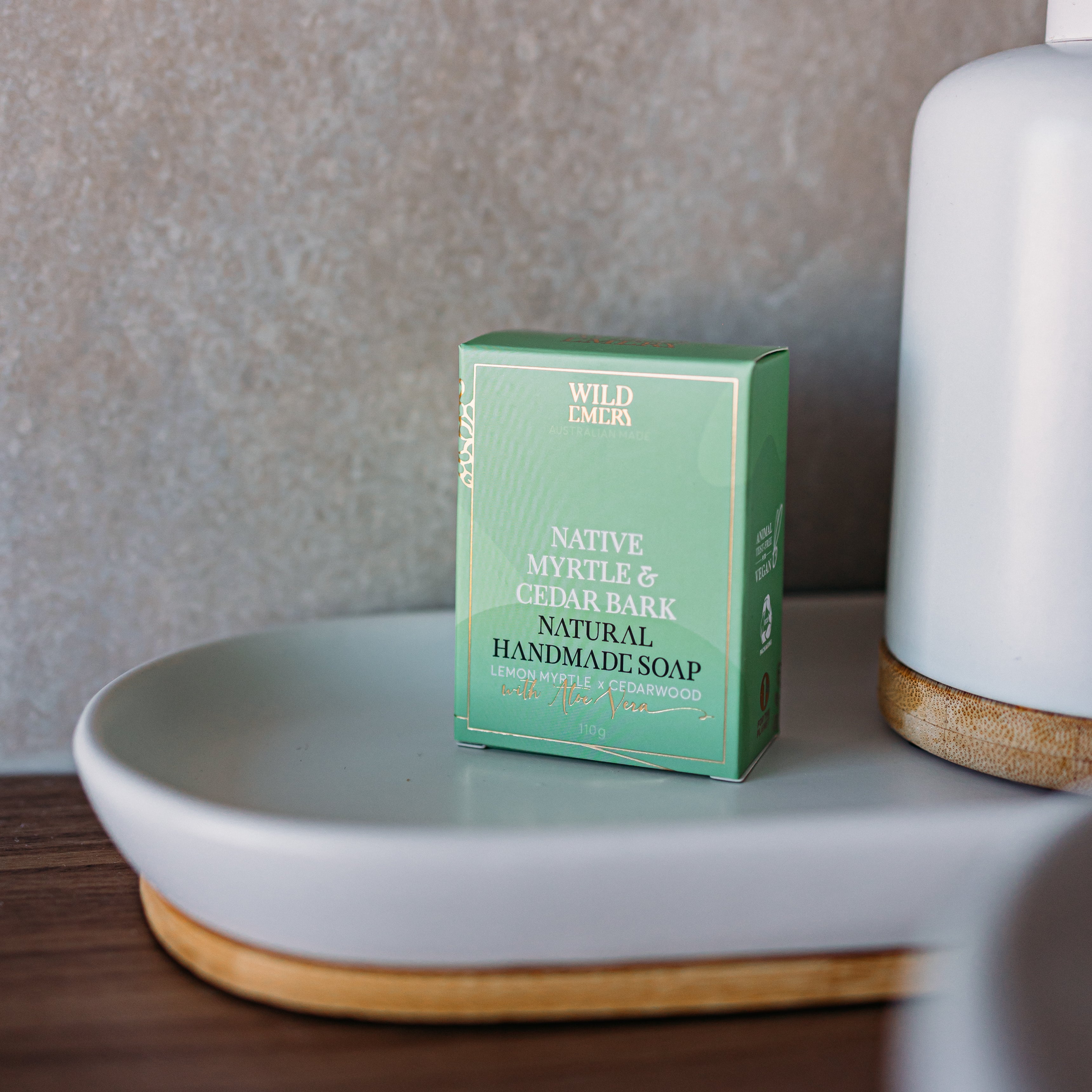 Native Myrtle & Cedar Bark Natural Handmade Soap – Wild Emery