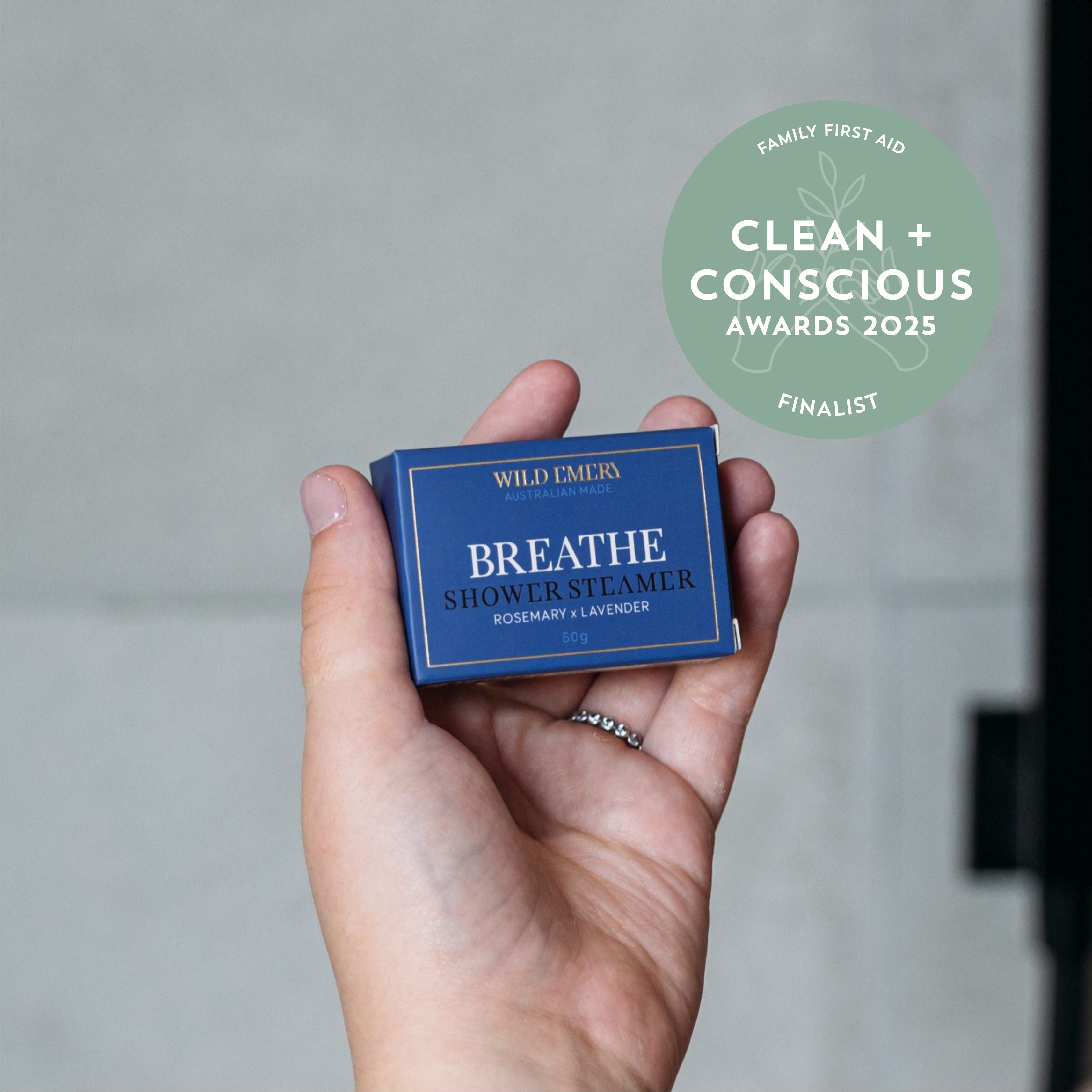 Breathe Shower Steamer – Wild Emery