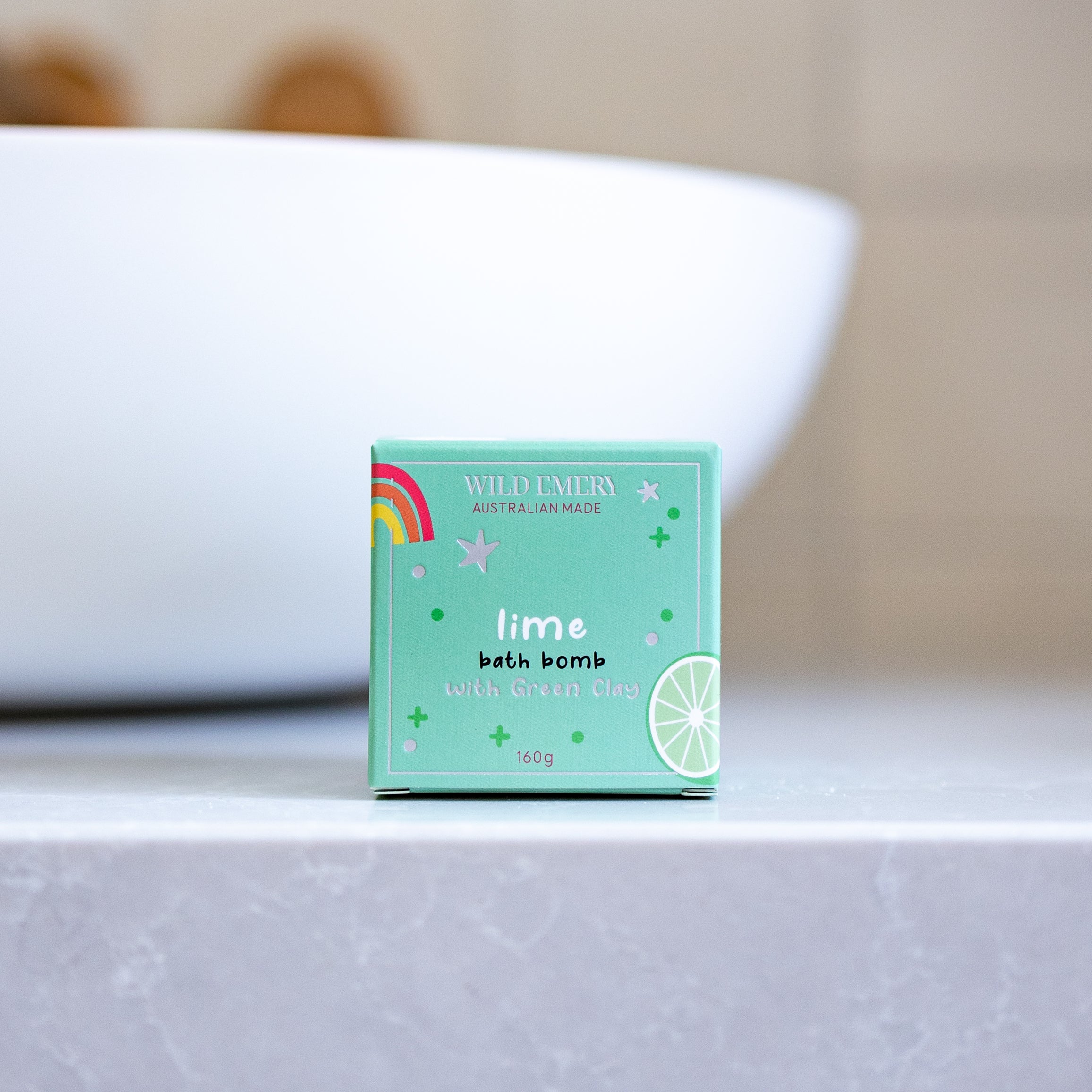 Lime Bath Bomb – Wild Emery
