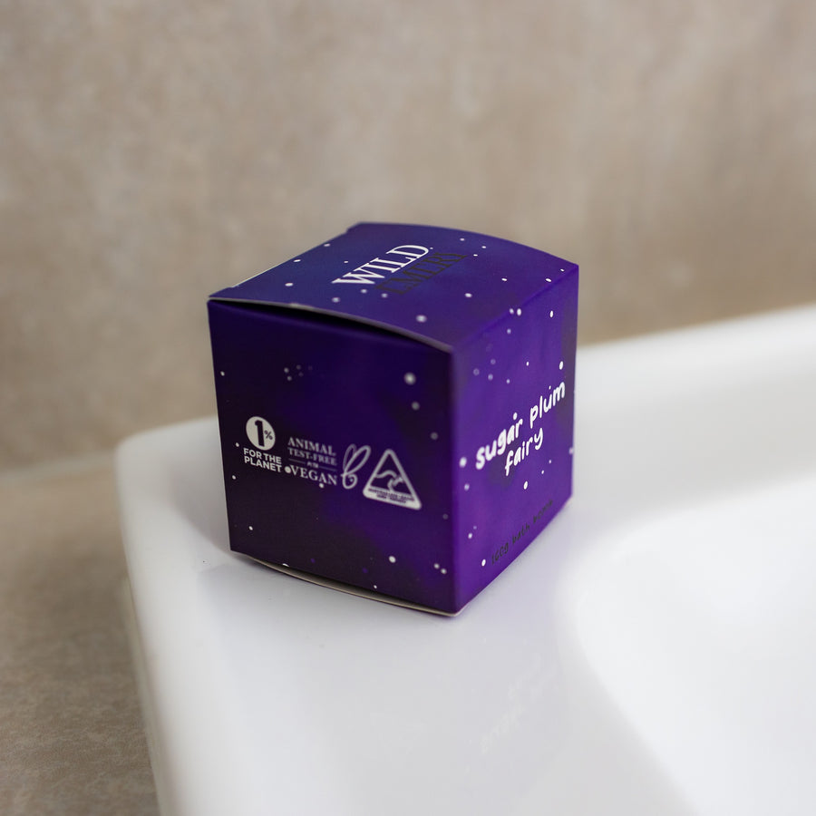Sugar Plum Fairy Cube Bath Bomb – Wild Emery